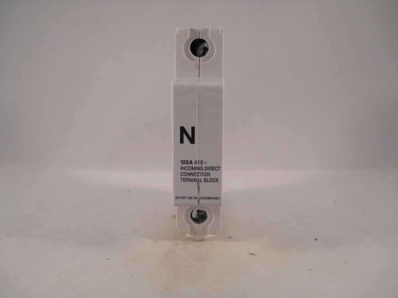 Square D 125A Neutral Terminal Block - Capricorn Electrical Ltd