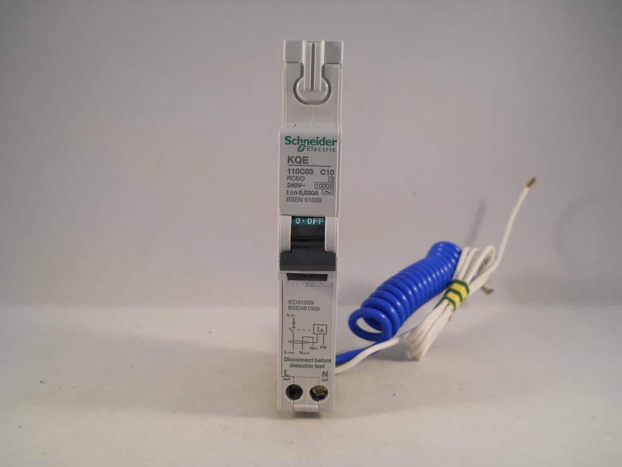 Schneider RCBO 10 Amp Type C - Capricorn Electrical Ltd