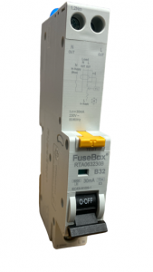 FuseBox 32A B Curve Single-Pole RCBO - Capricorn Electrical Ltd